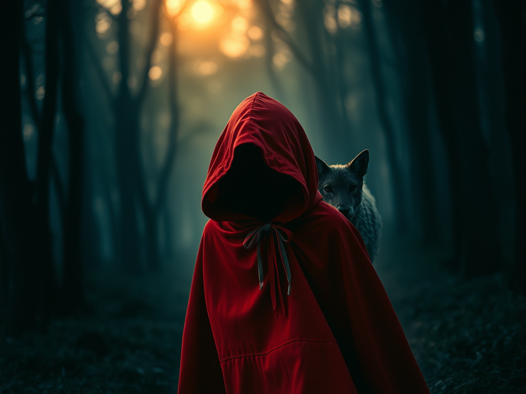 The One About Little Red Riding Hood, by Ginny Short – Halfway Down the Stairs